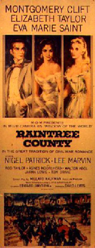 Raintree County Movie Poster Raintree County The M G M Movie