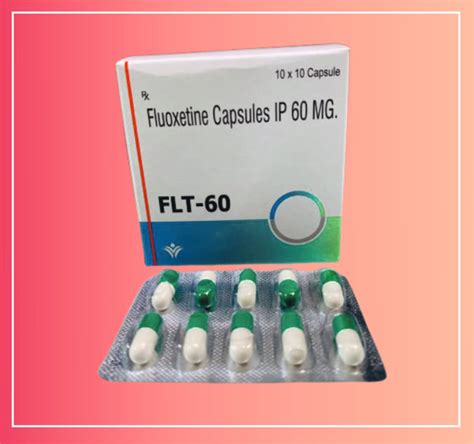 Fluoxetine Hcl 60 Rate Of 10 Cap By Dellwich Ishwarpharma