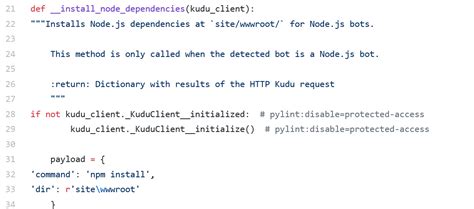 Botservice Prod Environment Is Polluted With Dev Dependencies · Issue 495 · Azureazure