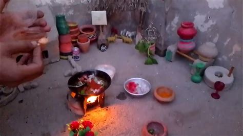 Mini Karela Recipe Miniature Village Style Mini Village House Karela Sabji Youtube