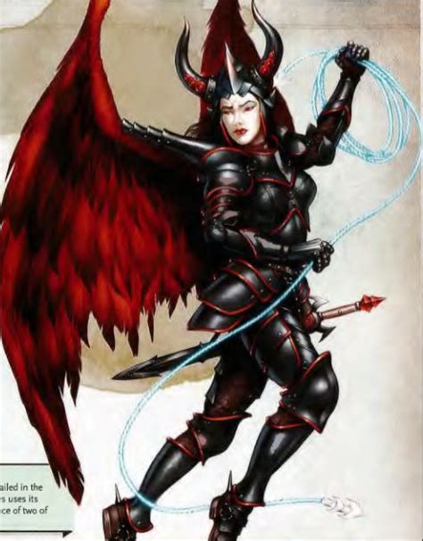 Erinyes Character Art Pathfinder Character Dungeons And Dragons