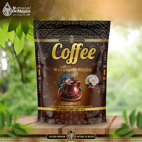 Café Coffee Vitaminado Gourmet Sabor Coco Coconut 15 Sobres De 8 Gramo