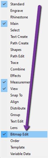 Bitmap Menu And Toolbar Sa International