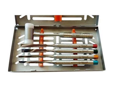 Stainless Steel Surface Cleaning Trust Care TC D Chisel Mallet Set For Hospital Piece At