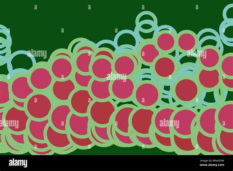 Conceptual Background Circles Bubbles Sphere Or Ellipses Pattern For Design Vector