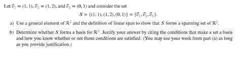 solved let v1 1 1 v2 1 2 and v3 0 1 and consider the