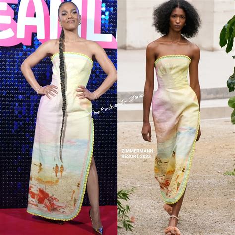 Lily Allen And Freema Agyeman At The Dreamland London Premiere