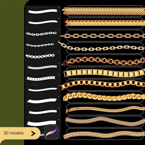 Free Download 120 Three Dimensional Outline Effect Procreate Font Brushes Procreate Brushes