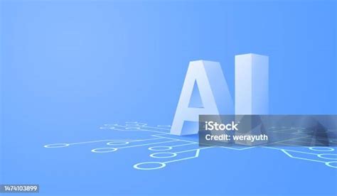 회로 전기 배경을 가진 3d 인공 지능 디지털 미래형 빅데이터 시각화 및 머신러닝 벡터 배너 아트 그림입니다 0명에 대한 스톡 벡터 아트 및 기타 이미지 Istock