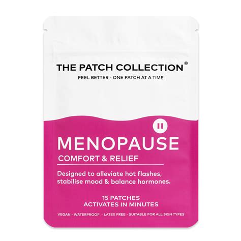 Menopause Patch Natural Relief For Symptoms The Patch Collection