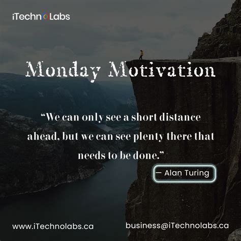 Itechnolabs Inc On Linkedin Mondaygoals Alanturing
