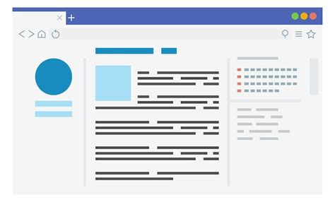 premium vector website framework layout web interface arcitecture icon
