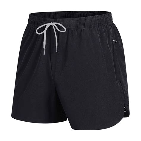 Dagugfen Sports Casual Short Pants For Men Elastic Waist Drawstring
