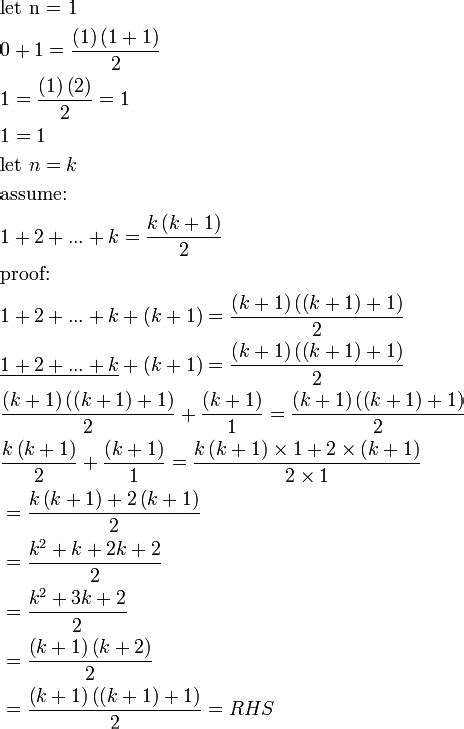 Mathematical Induction Part 2 Nicole Ling Brilliant