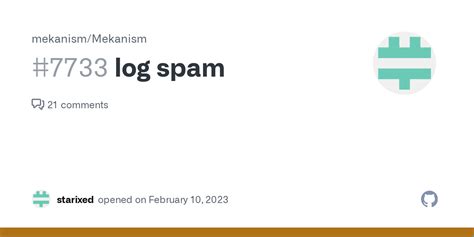 Log Spam · Issue 7733 · Mekanismmekanism · Github