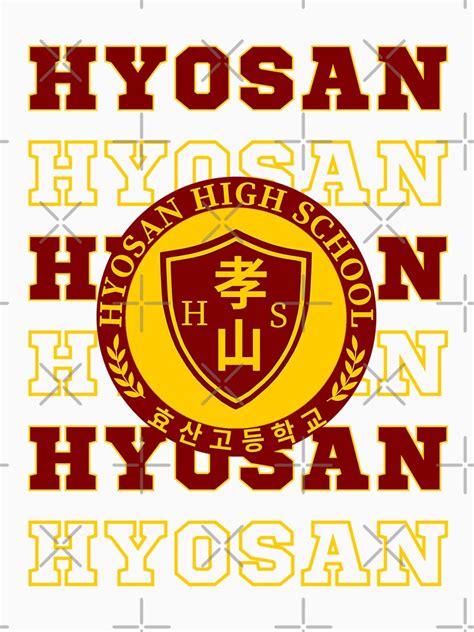All Of Us Are Dead Netflix Korean Series Hyosan High School T Shirt
