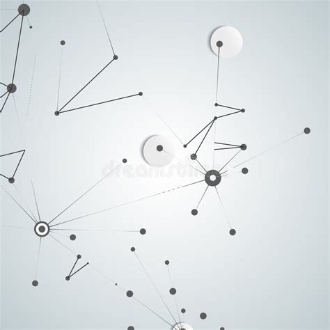 Vector Connect Lines And Dots Plexus Background Stock Vector Illustration Of Structure