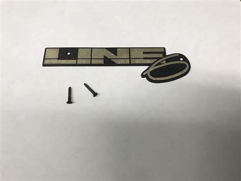 Line 6 Badge Older Style Emblem 2000s Black Reverb