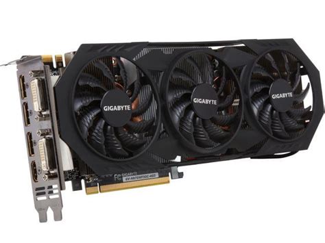 Gigabyte Geforce Gtx Gb Windforce X Oc Edition Gv N Wf Oc Gd Newegg Com