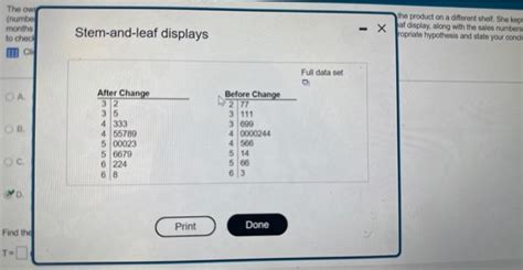 Solved Please Help Me Find1find The Test Statistic 2 What