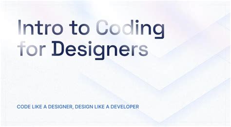 Tg K On Linkedin Intro To Coding For Designers Learn By Doing Have A Blast And Land The