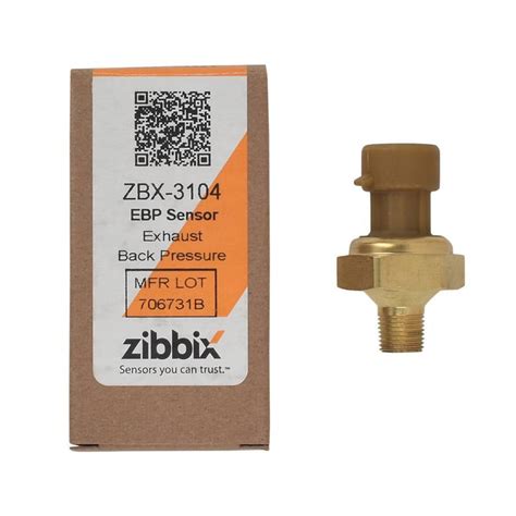 Zibbix Ebp Exhaust Back Pressure Sensor 2003 2007 9 3l And 7 6l International Navistar Dt466e