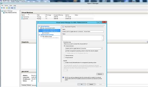 Networking Different Subnet Range Of Ips Are Not Working Windows Server 2012 Virtual