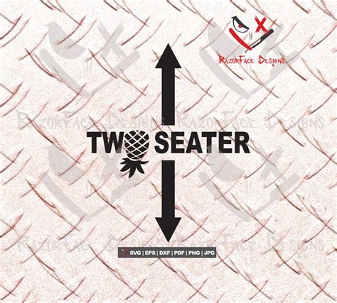 Two Seater Swinger Humor Sex Humor Double Entendre Cricut Png Cut File Funny Laser Svg Cut