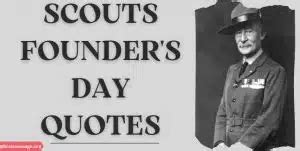 Scouts Founders Day Quotes Best Message