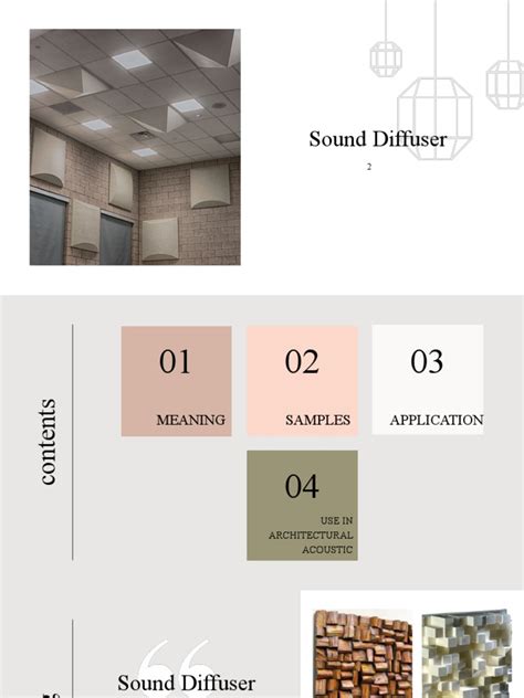 Sound Diffusers Pdf Acoustics Wood