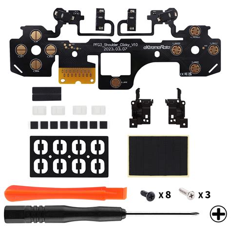 Extremerate Micro Switch Strong Version Clicky Hair Trigger Kit For Ps5 Controller Shoulder
