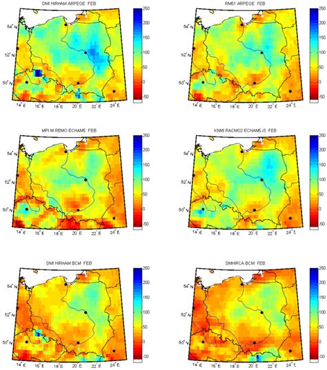 Comparison Of Spatial Patterns Of Differences In The Standard Deviation