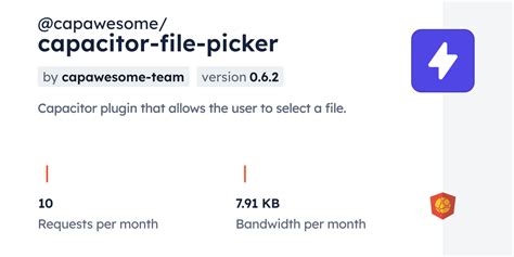Capawesome Capacitor File Picker CDN By JsDelivr A CDN For Npm And GitHub
