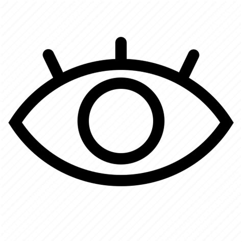 Eye Password Protection Security Show Icon