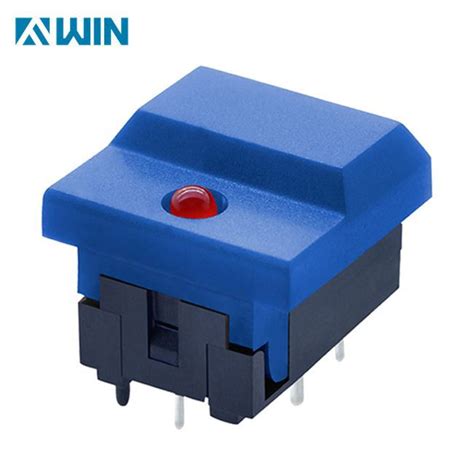 Mm Self Locking Rotating Reset Mushroom Head Emergency Stop Push Button Switch