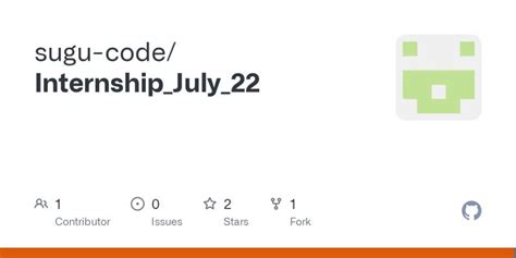 Suganiya Selva Jawahar On Linkedin Github Sugu Codeinternshipjuly22