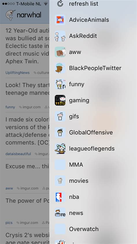 Bug Sidebar Displayed Subreddits That Im Not Subbed To Refresh