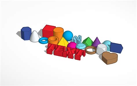 3d Design Basic Shapes Tinkercad