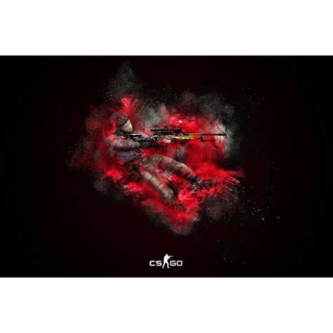 Poster CS GO Counter Strike Global Offensive Games Shopee Brasil