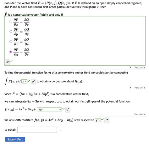 Solved Consider The Vector Field F P X Y Q X Y If F Is Chegg Com