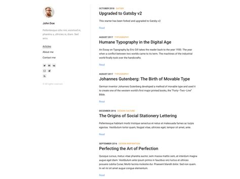 Gatsby V2 Starter Lumen By Gatsbycentral A Gatsby Template Built At