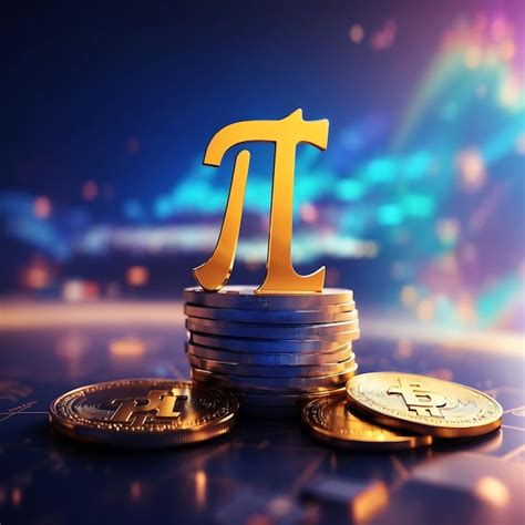 Premium Photo Pi Network Coin 3d Golden Render Crypto Currency And Bitcoin Concept Business