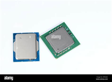 Cpu Central Processing Unit Computer Processor All Top Side Stock