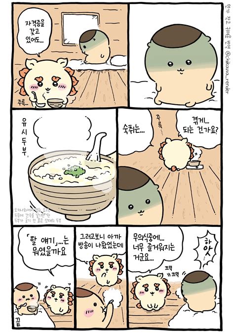 더쿠 애니메이션 첫 등장한 먼작귀 치이카와 캐릭터 시사 특징 