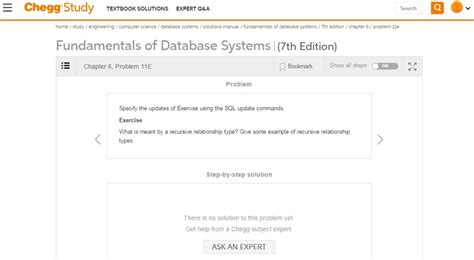 Solved 611 Specify The Updates Of Exercise 311 Using The