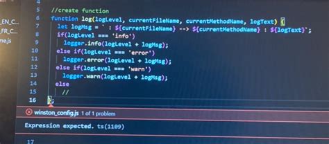 Javascript Create Function Function Logloglevel Currentfilename Currentmethodname Logtext