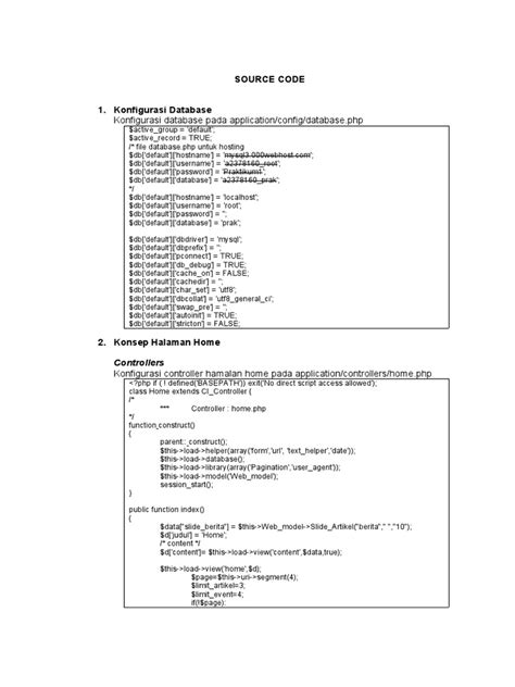 Lampiran 2 Source Code Pdf Computer Programming Computer Science