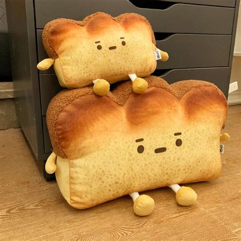 Kawaii Bread Toasty Plush 40cm Limited Edition Doll T Plush
