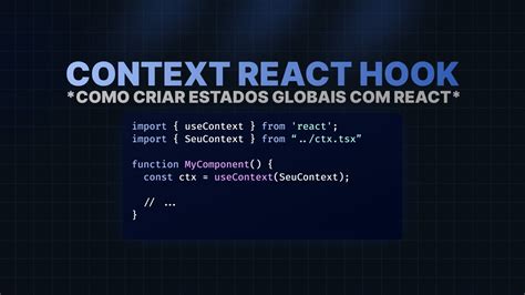 Como Usar O Usecontext Com Reactjs Dev Eduardo Youtube