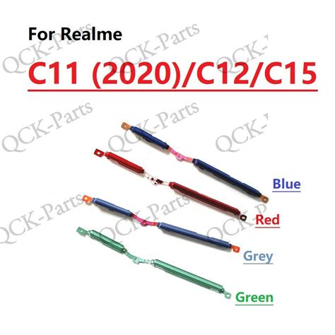 Power On Off Volume Up Down Side Button Key For Oppo Realme C C C Replacement Parts